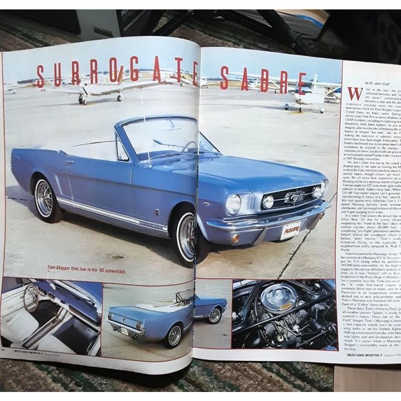 Mustang Monthly | Other | Mustang Monthly Magazine August 988 Ford ...
